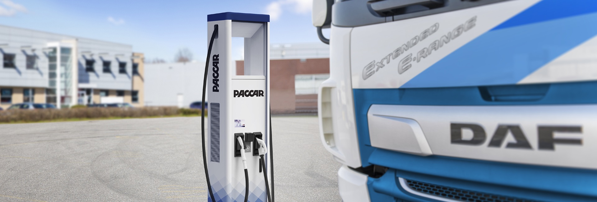 DAF introduces charging stations for electric vehicles - DAF Trucks N.V.