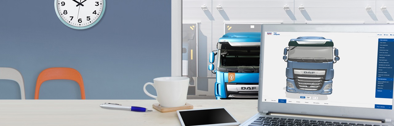 Unique 3D DAF Truck Configurator nominated for prestigious Computable ...