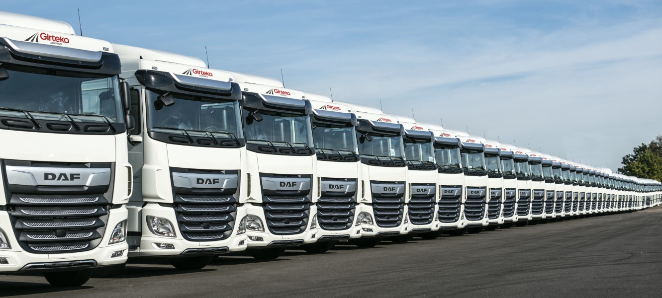 Another 1500 DAF XF trucks for Girteka Logistics - DAF Trucks N.V.