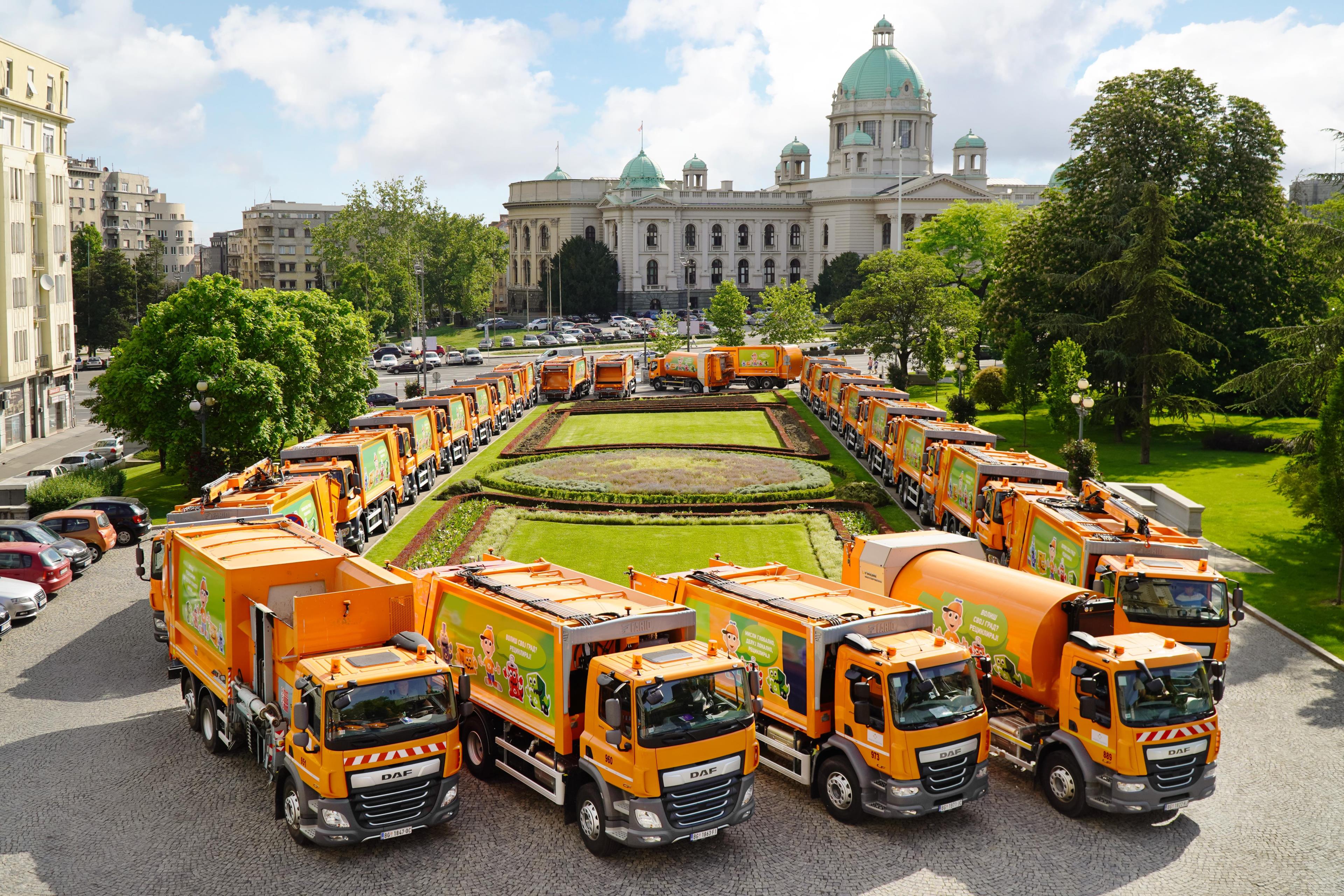 DAF Trucks delivers 44 city sanitation vehicles to Belgrade - DAF ...