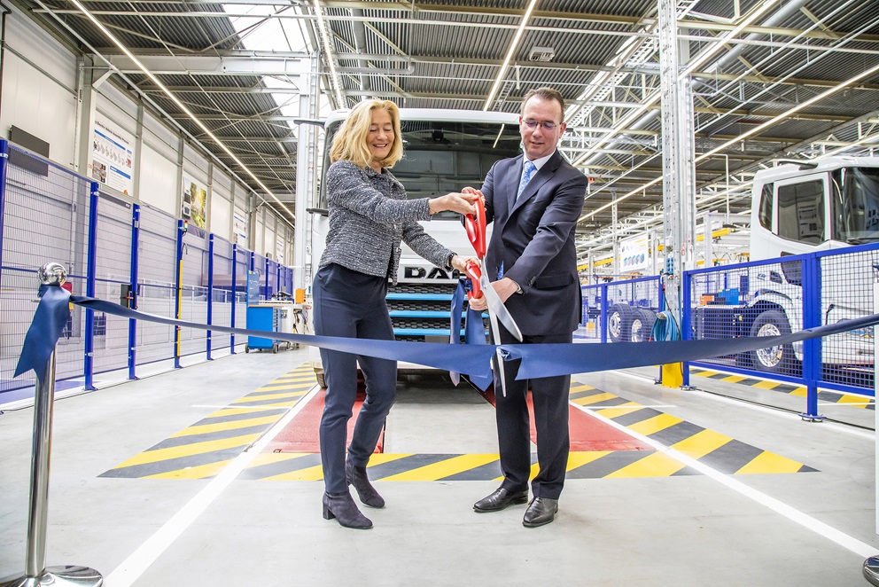 New DAF Electric Truck Assembly plant officially opened - DAF Trucks N.V.