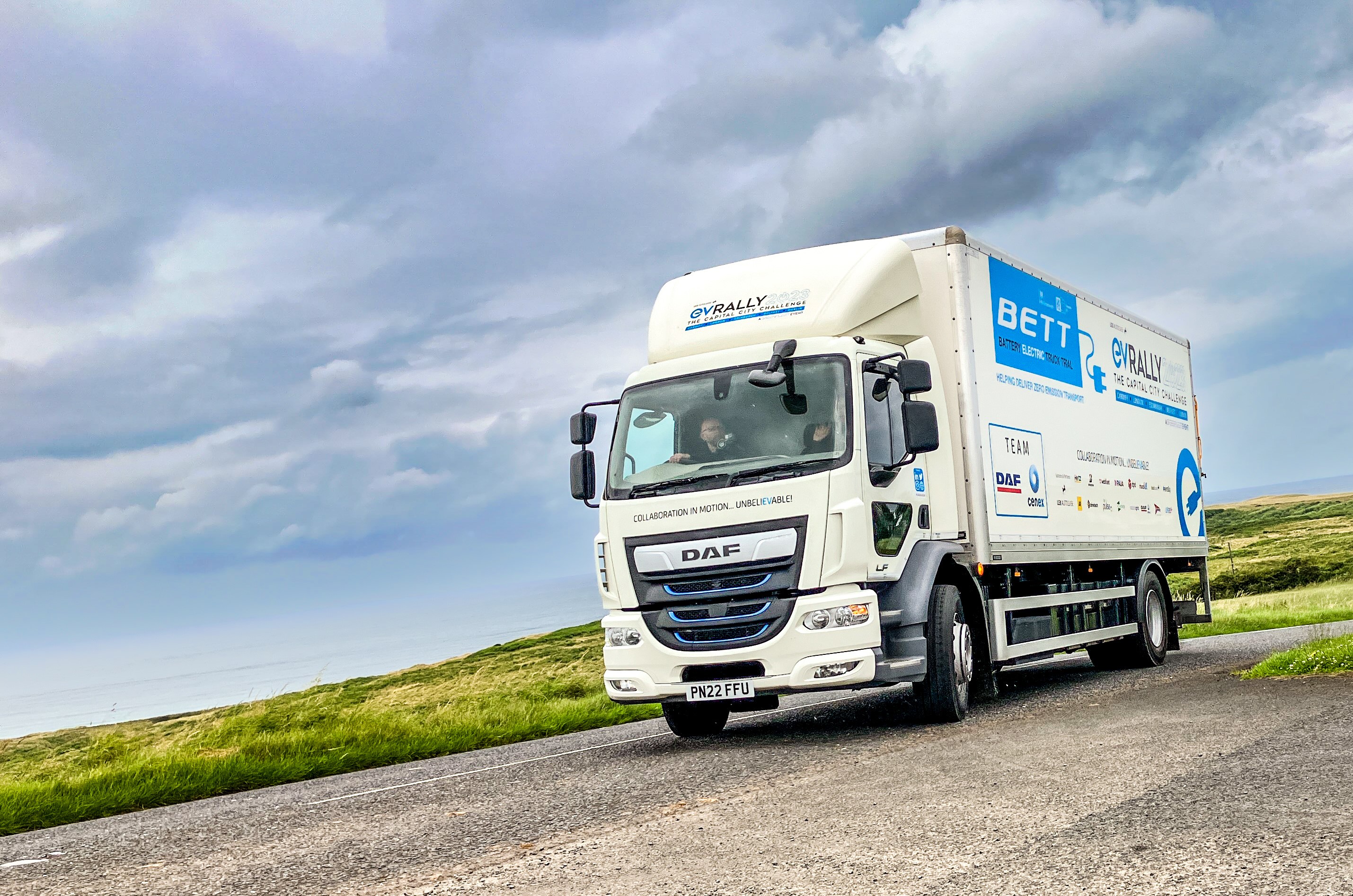 DAF LF Electric successfully completes EV Rally 2023 - DAF Trucks N.V.