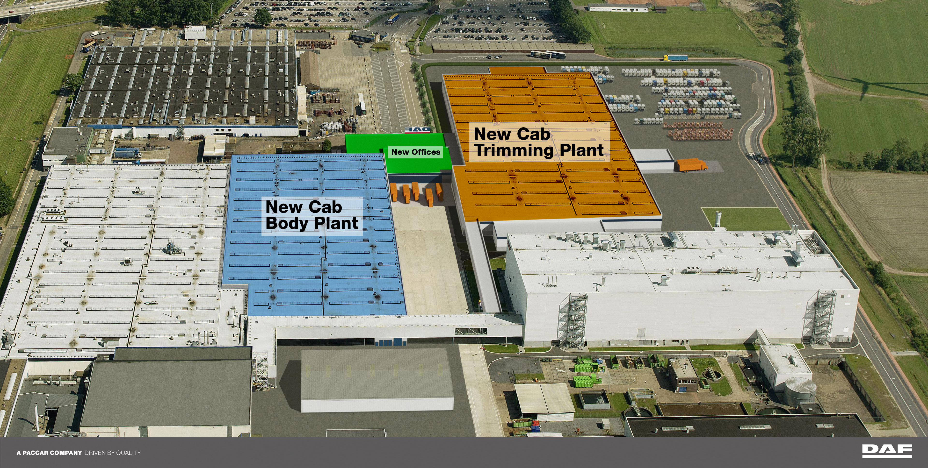 DAF invests EUR 200 million in Westerlo cab plant - DAF Trucks N.V.