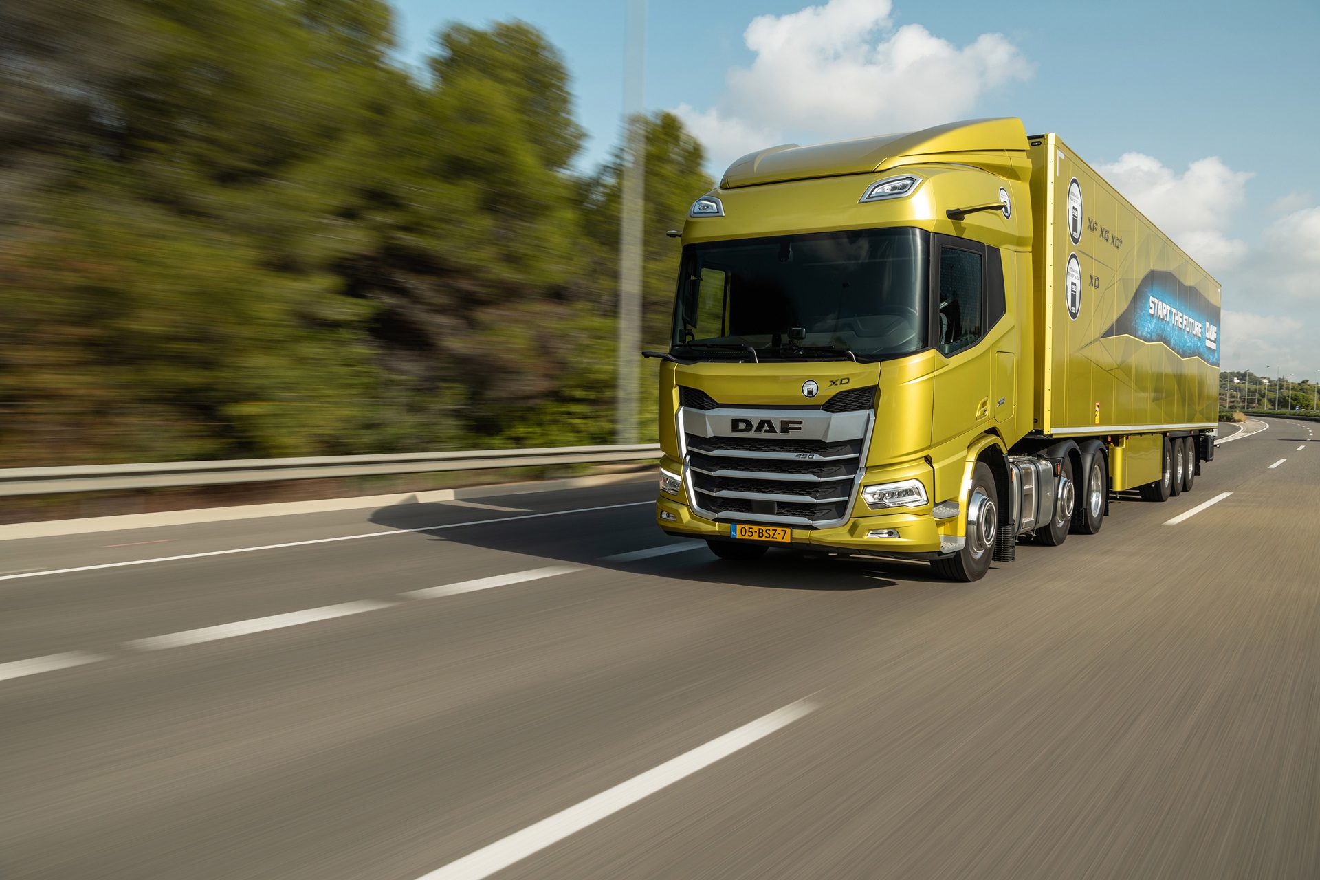 New DAF steered pusher axle for even greater efficiency - DAF Trucks N.V.