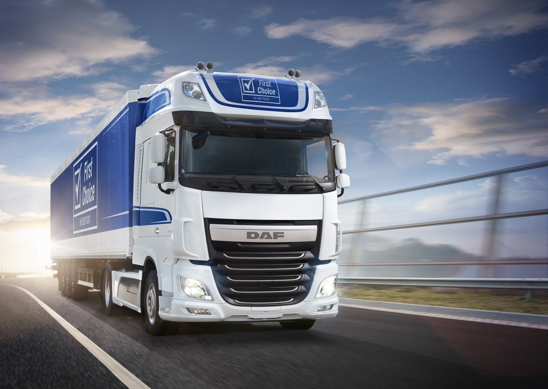 Nearly-new DAF First Choice Trucks with full warranty - DAF Trucks N.V.
