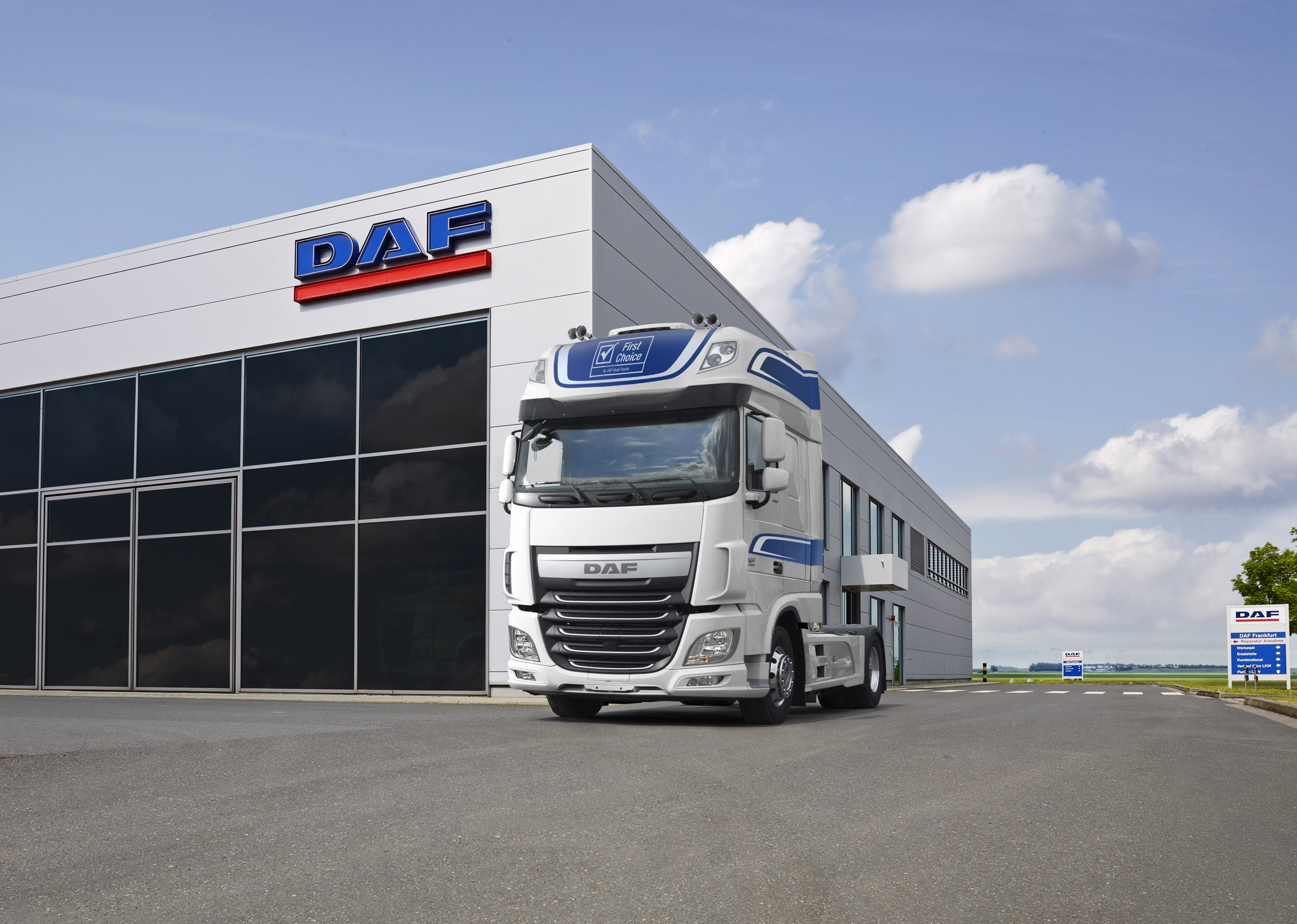 Nearly-new DAF First Choice Trucks with full warranty - DAF Trucks N.V.